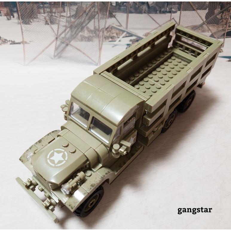 レゴ LEGO ブロック 互換 車 装甲車 アメリカ軍 自衛隊等 CCKW 軍用トラック ミリタリーブロック模型 ミリタリーブロック模型 国内 ...