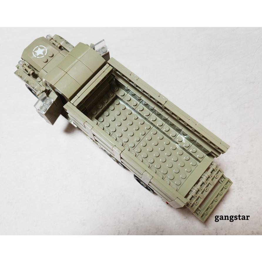 レゴ LEGO ブロック 互換 車 装甲車 アメリカ軍 自衛隊等 CCKW 軍用トラック ミリタリーブロック模型 ミリタリーブロック模型 国内 ...
