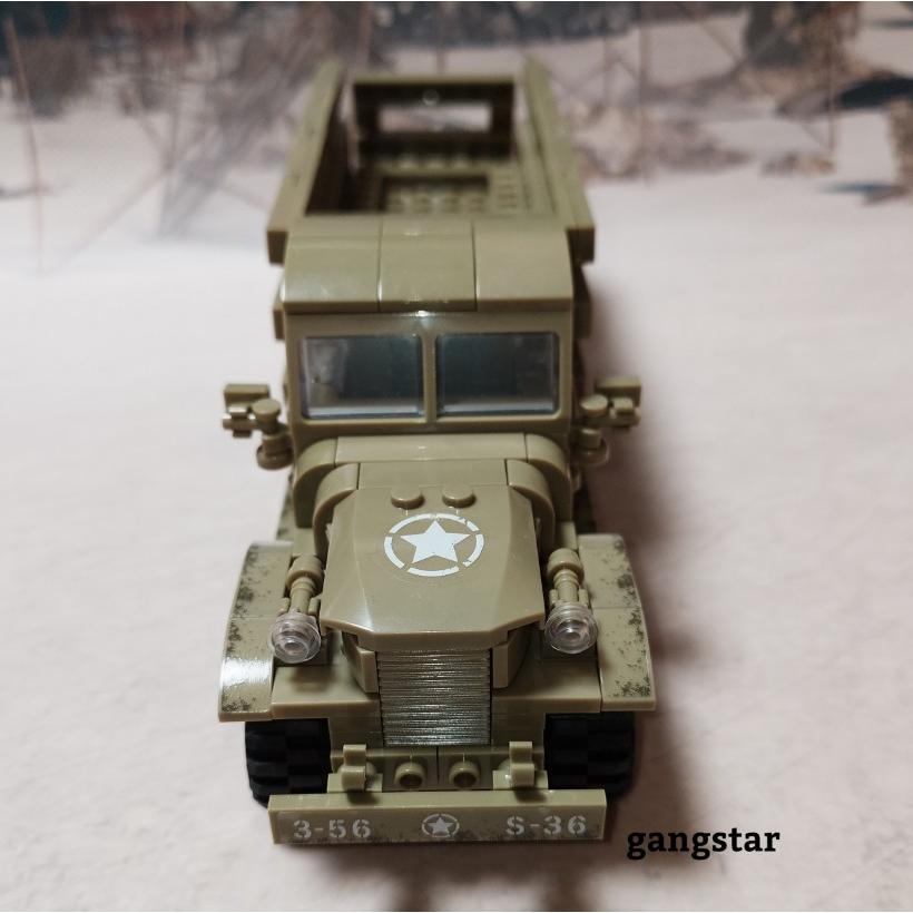 レゴ LEGO ブロック 互換 車 装甲車 アメリカ軍 自衛隊等 CCKW 軍用トラック ミリタリーブロック模型 ミリタリーブロック模型 国内 ...