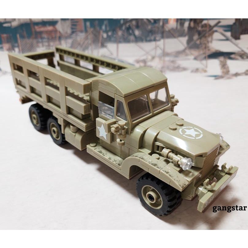 レゴ LEGO ブロック 互換 車 装甲車 アメリカ軍 自衛隊等 CCKW 軍用トラック ミリタリーブロック模型 ミリタリーブロック模型 国内 ...
