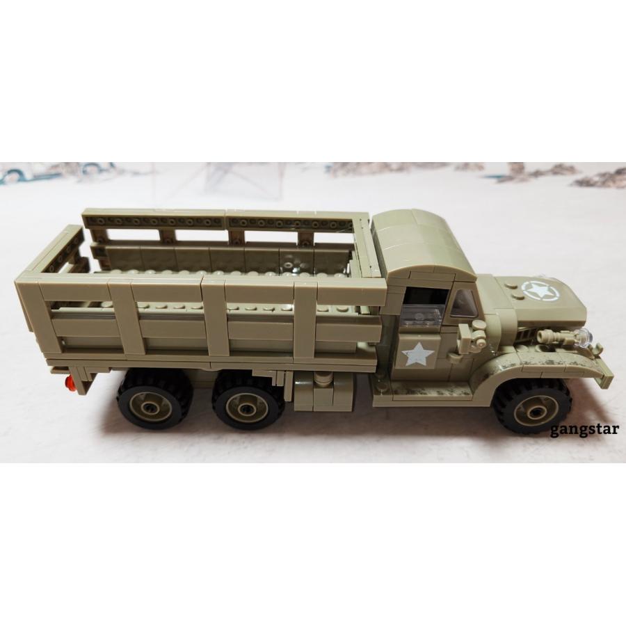 レゴ LEGO ブロック 互換 車 装甲車 アメリカ軍 自衛隊等 CCKW 軍用トラック ミリタリーブロック模型 ミリタリーブロック模型 国内 ...