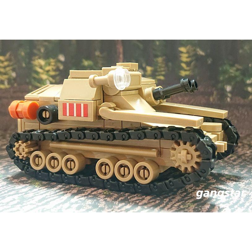 レゴ LEGO ブロック 互換 車 軍用車両 戦車 イタリア CV33 カルロ・ヴェローチェ 豆戦車 ミリタリーブロック模型 国内より発送 ...