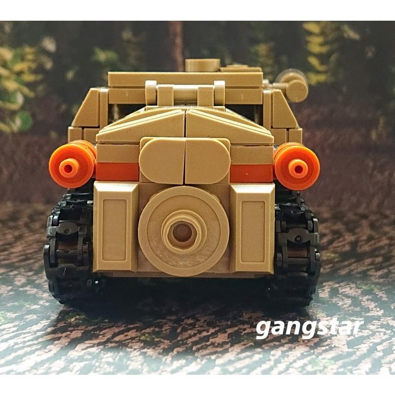 レゴ LEGO ブロック 互換 車 軍用車両 戦車 イタリア CV33 カルロ・ヴェローチェ 豆戦車 ミリタリーブロック模型 国内より発送 ...