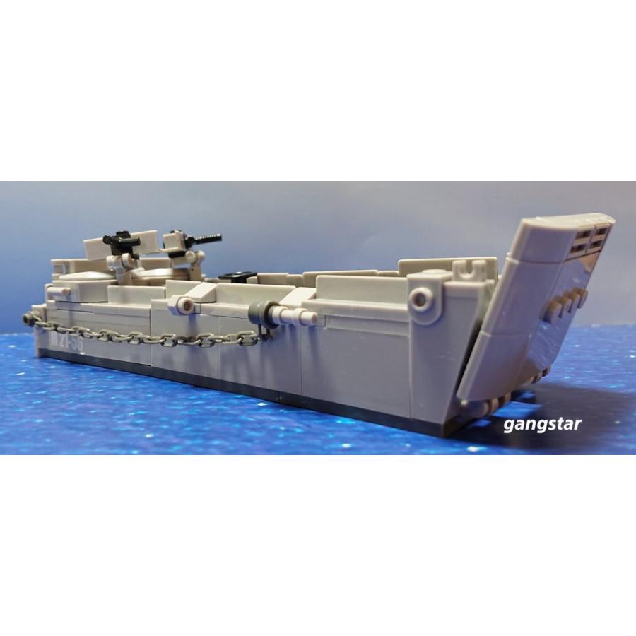レゴ LEGO ブロック 互換 船 LCVP 上陸用舟艇 ヒギンズ・ボート ミリタリーブロック模型 国内発送 : ガン ...