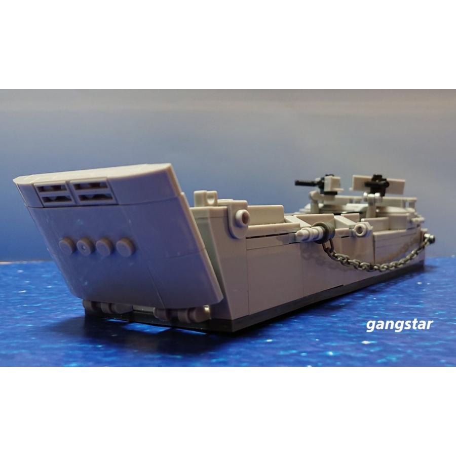 レゴ LEGO ブロック 互換 船 LCVP 上陸用舟艇 ヒギンズ・ボート ミリタリーブロック模型 国内発送 : ガン ...