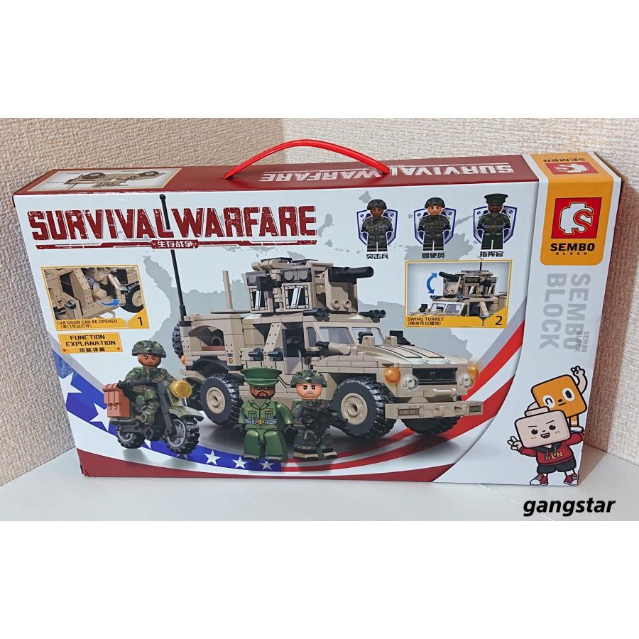 【箱入り】 レゴ LEGO ブロック 互換 車 装甲車 M-ATV 装甲車輌 ミリタリーブロック模型 国内より発送 : matv2-box ...