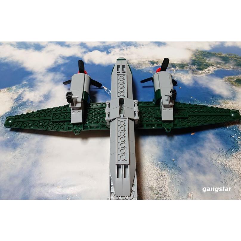 レゴ LEGO ブロック 互換 飛行機 戦闘機 爆撃機 ソビエト Tu-2 バット (急降下)爆撃機 ミリタリーブロック模型 国内より発送 ...