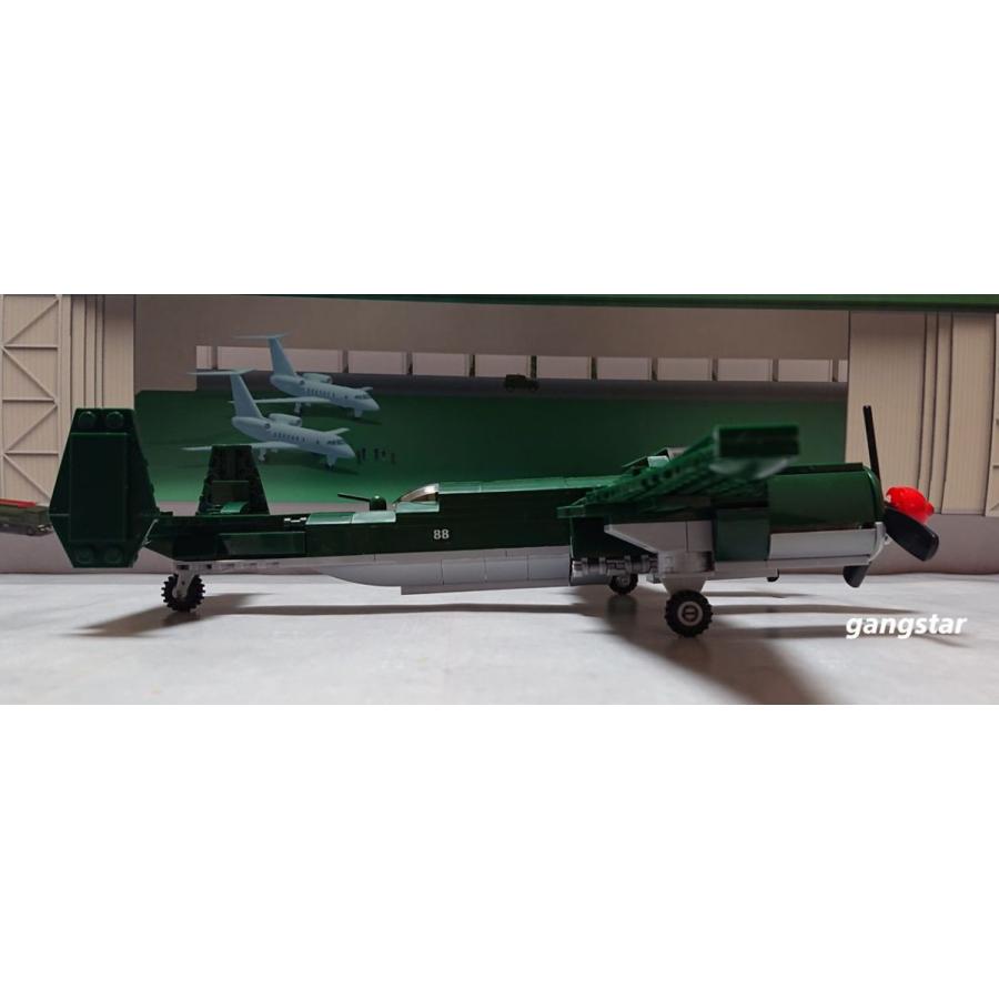 レゴ LEGO ブロック 互換 飛行機 戦闘機 爆撃機 ソビエト Tu-2 バット (急降下)爆撃機 ミリタリーブロック模型 国内より発送 ...