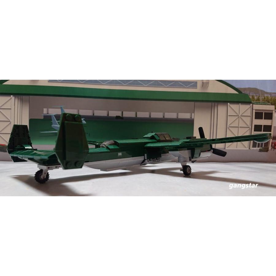 レゴ LEGO ブロック 互換 飛行機 戦闘機 爆撃機 ソビエト Tu-2 バット (急降下)爆撃機 ミリタリーブロック模型 国内より発送 ...