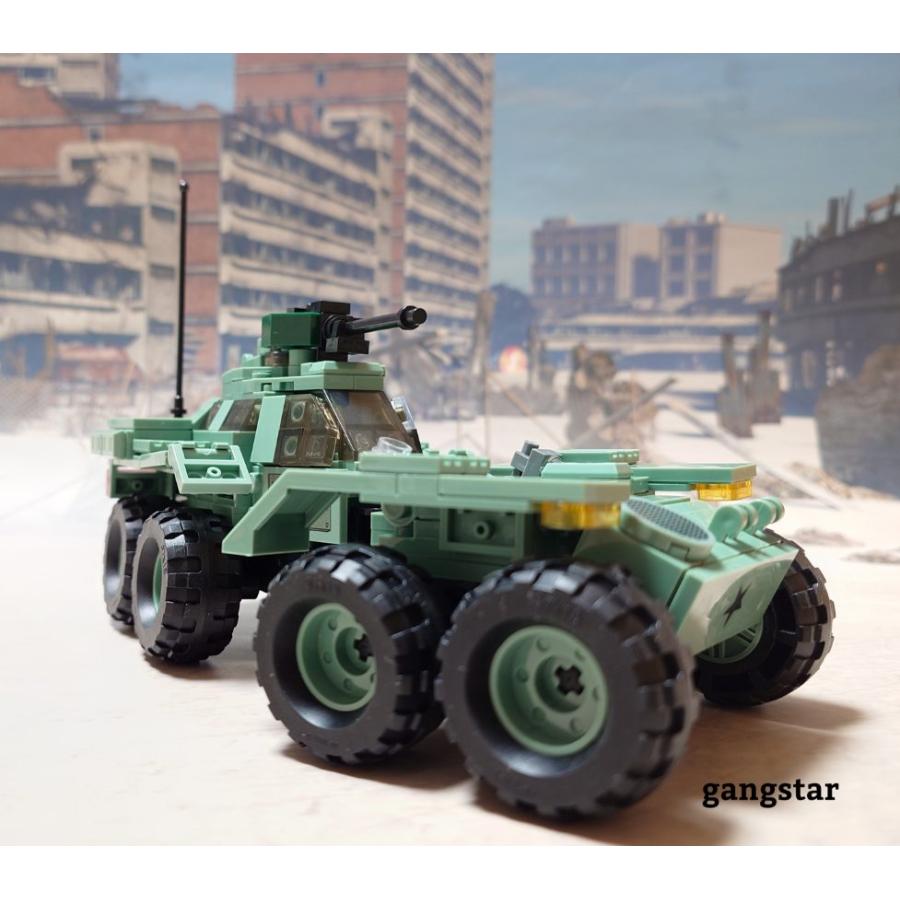 レゴ LEGO ブロック 互換 車 装甲車 アメリカ XM808 ツイスター 試作装甲車 ミリタリーブロック模型 国内より発送 : ガン ...