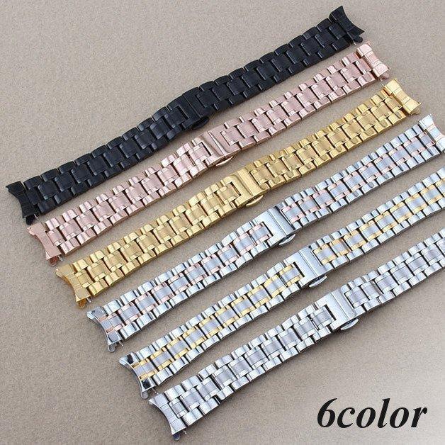 腕時計用ベルト バンド 替えベルト 替えバンド メタル 金属 レディース メンズ 女性 男性 ユニセックス 男女兼用 付け替え 板バネ 腕時計 ...