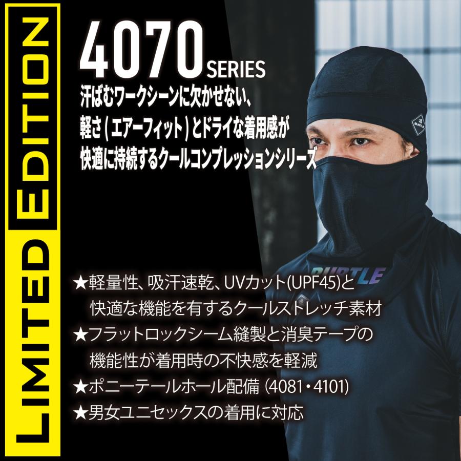4081 ヘッドキャップ BURTLE [メール便4点まで送料300円] 春夏 2025SS バートル 春 夏 クール COOL ユニセックス : オキセン・ネットGAO(ガオ) - 通販 ...