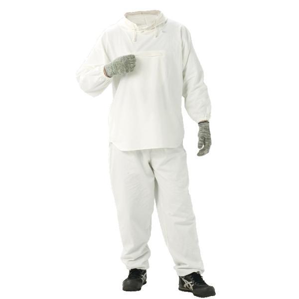 NIKKO（防護具） [ HK-506 Fサイズ 塗装服 胸ファスナーポケット付 上下セット 生成 薄手 NiKKO ] HK506 日光物産 : オキセン・ネットGAO(ガオ) - 通販 ...