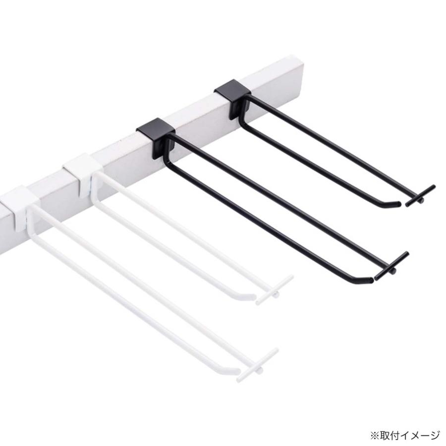 楽棚 陳列什器 オプション 2段フックPホルダー付 ゴンドラ用フック 店舗用 ゴンドラ什器 FOシリーズ 陳列棚 陳列台 店舗用什器 ストア ...