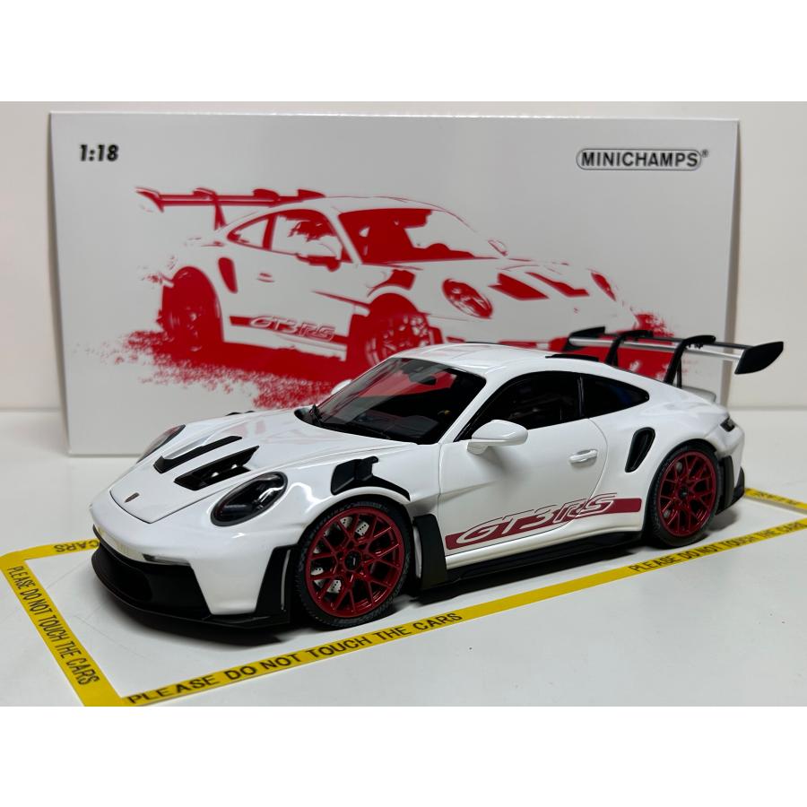 ミニチャンプス minichmaps 1/18 Porsche 911 (992) GT3 RS 2023 ホワイト ポルシェ ...