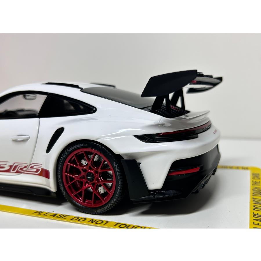 ミニチャンプス minichmaps 1/18 Porsche 911 (992) GT3 RS 2023 ホワイト ポルシェ ...