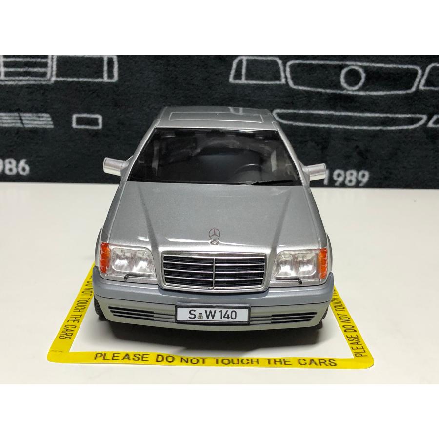 セール！ iScale 1/18 Mercedes Benz S500 (W140) year 1994-98 brilliant silver / Gray メルセデス ベンツ ...