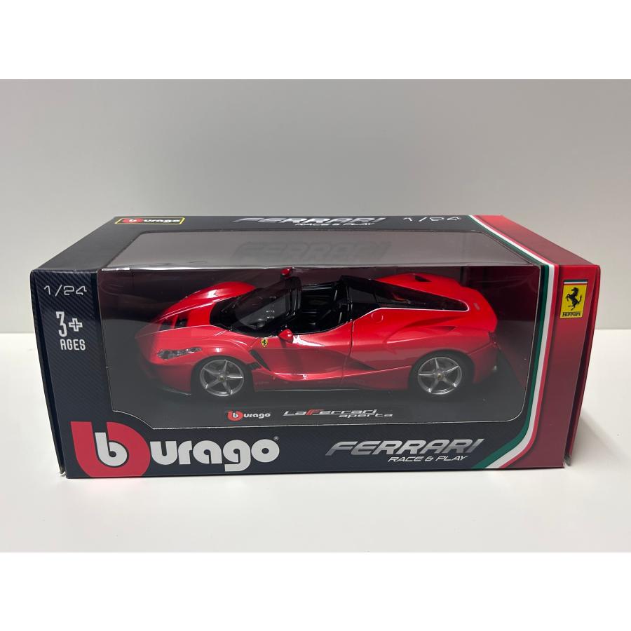 Burago 1/24 Ferrari La Ferrari Aperta レッド フェラーリ ミニカー : 18-26022r : Garage FORZA - 通販 - Yahoo!ショッピング