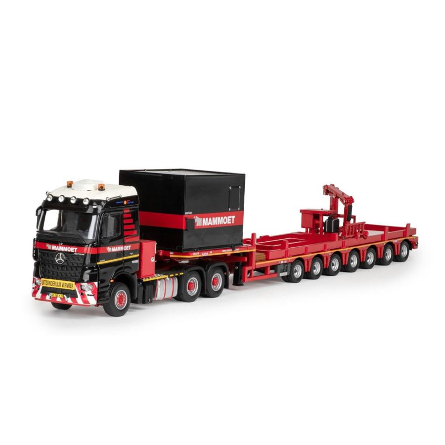 IMC 1/50 Mercedes Benz ballast trailer for AC700 "Mammoet" メルセデス ベンツ アク ...