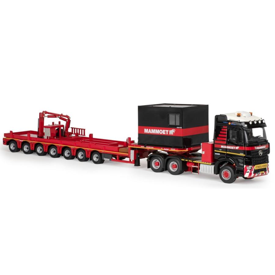 IMC 1/50 Mercedes Benz ballast trailer for AC700 "Mammoet" メルセデス ベンツ アク ...