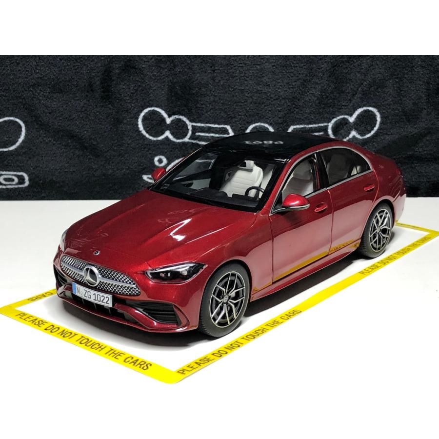 NZG 1/18 Mercedes Benz C class (W206) 2021 hyacinth red メルセデス ベンツ ...
