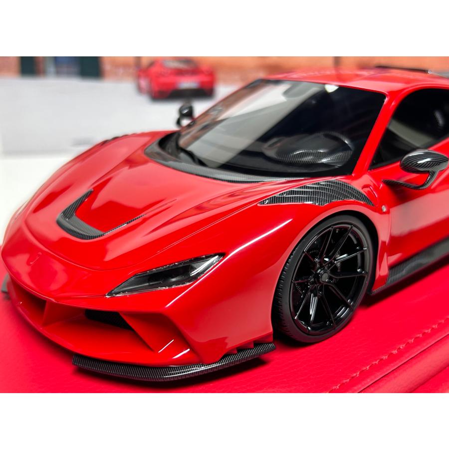 MRコレクション Peako 1/18 Novitec Ferrari F8 Tributo N-Largo 2021 レッド フェラーリ ...