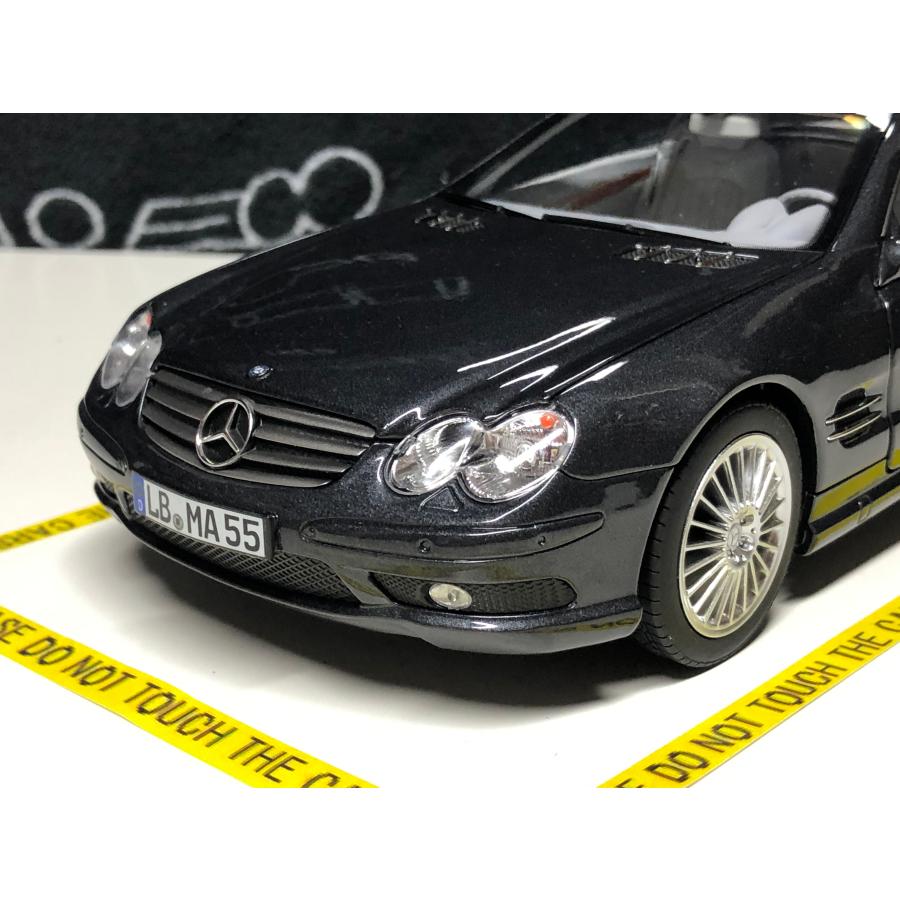 norev 1/18 Mercedes Benz SL 55 AMG R230 obsidian black メルセデスベンツ ノレブ ディーラー特注品 : b66040687 ...