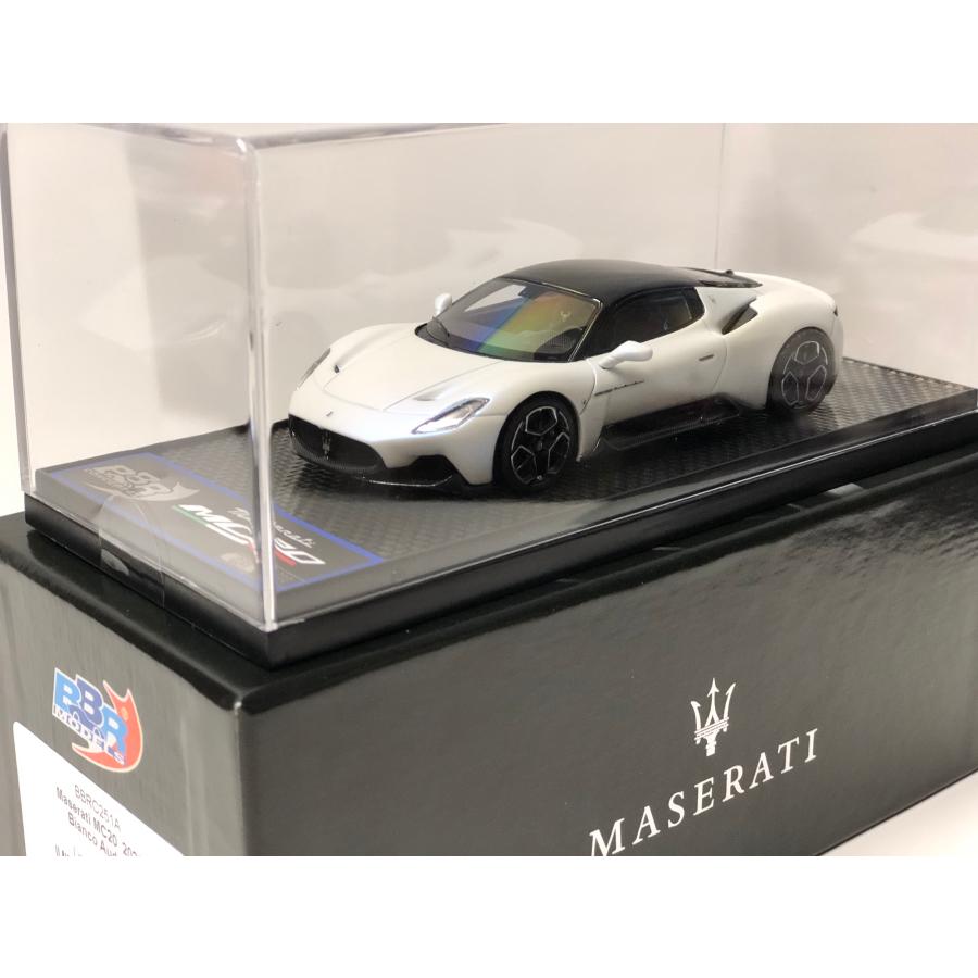 B.B.R BBR 1/43 Maserati MC20 Bianco Audace マセラティ BBRC251A : Garage FORZA - 通販 - Yahoo!ショッピング