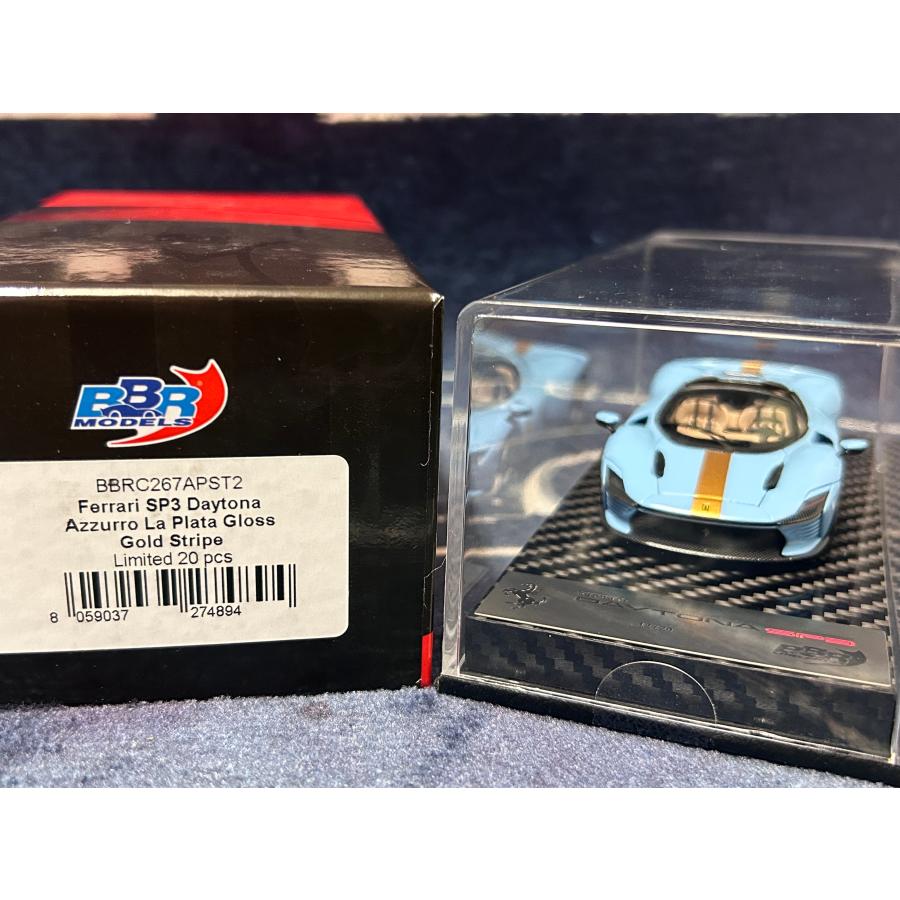 B.B.R BBR 1/43 Ferrari Daytona SP3 Azzurro la Plata BBRC267APST2 フェラーリ ...