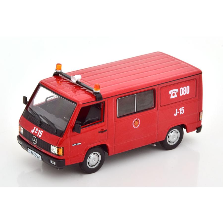 1/43 消防車コレクションばらし Mercedes MB 180 fire engine Zaragoza : Garage FORZA ...