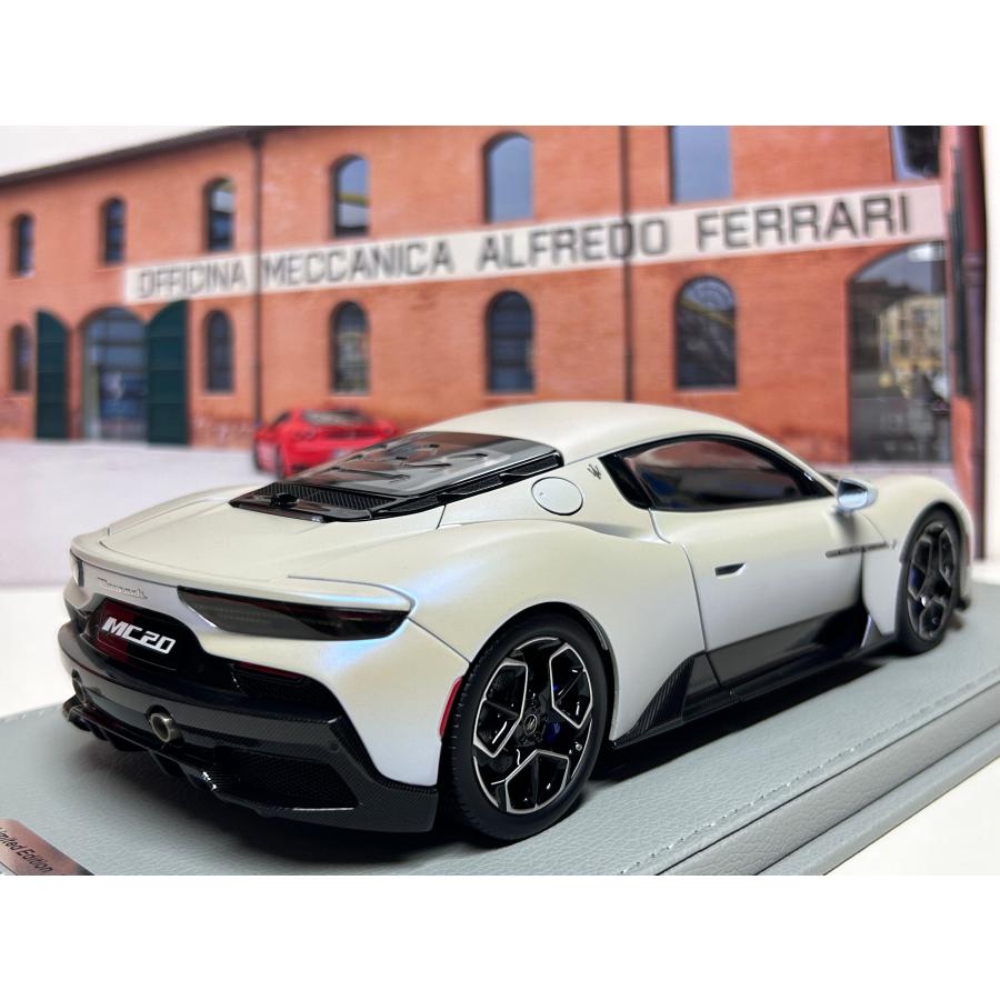 B.B.R BBR 1/18 Maserati MC20 Bianco Audace ルーフ同色 マセラティ HE180051ADIE ミニカー : Garage FORZA - 通販 ...