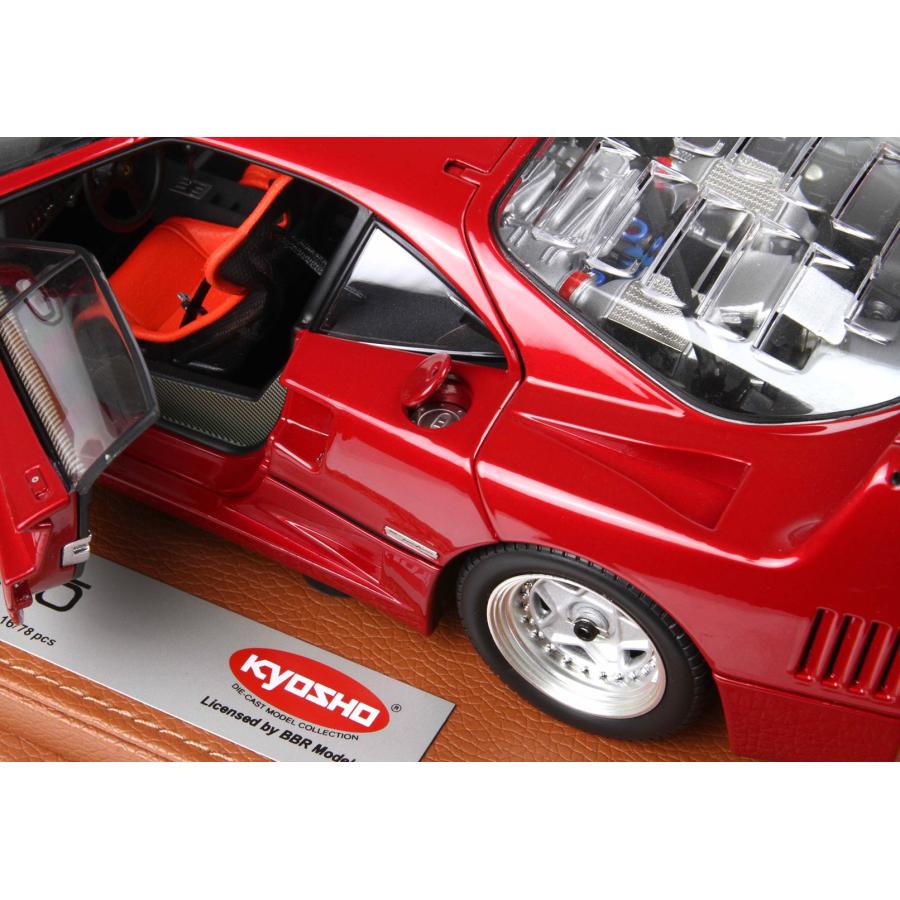 ＜予約品＞ BBR 京商 1/18 Ferrari F40 メタリックレッド トリコロールライン フェラーリ ダイキャスト製 :ks006:Garage FORZA - 通販 - Yahoo ...