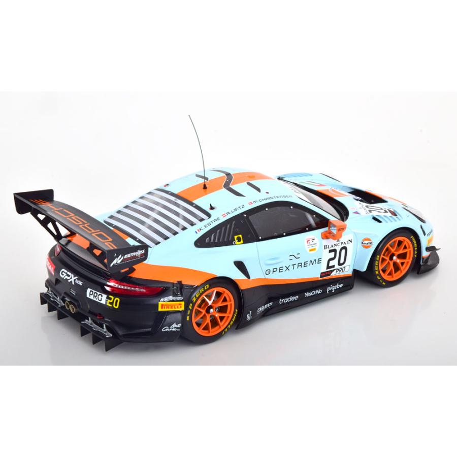 ixo Ixo 1/18 Porsche 911 GT3 R #20 24h Spa 2019 Gulf Christensen/Lietz/Estre ポルシェ イクソ : Garage ...