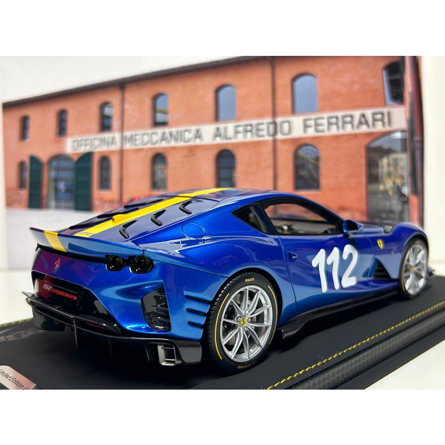 B.B.R BBR 1/18 Ferrari 812 Competizione Tailor made #112 Targa Florio ...