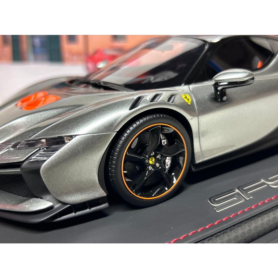 B.B.R 最新作！ BBR 1/18 Ferrari SF90 XX Stradale Grey Competition フェラーリ ...