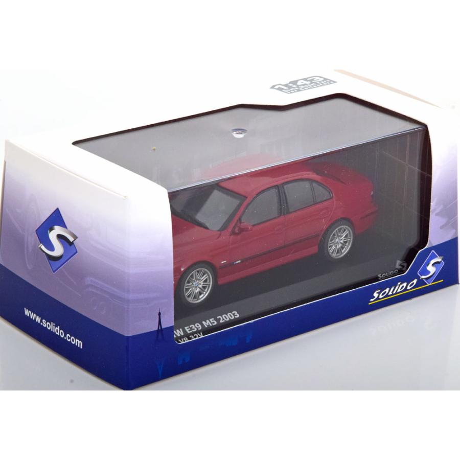 SOLIDO solido 1/43 BMW M5 E39 5.0 V8 32V 2003 Imola red : Garage FORZA - 通販 - Yahoo!ショッピング