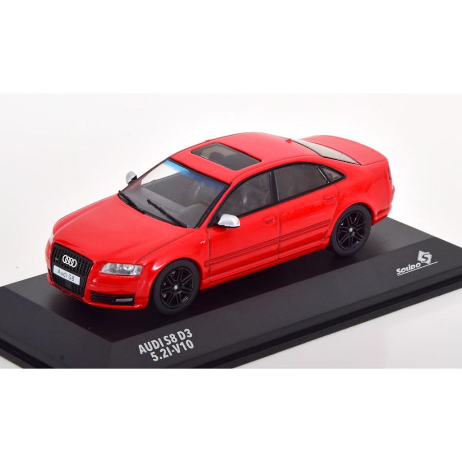 SOLIDO solido 1/43 Audi S8 D3 2010 レッド アウディ : Garage FORZA - 通販 - Yahoo!ショッピング