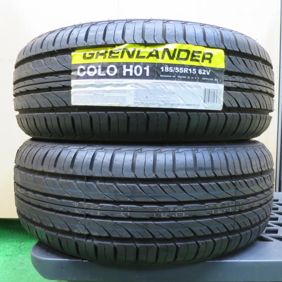[送料無料] 未使用★185/55R15 グリンランダー COLO H01 タイヤ 15インチ bB パッソ ヴィッツ 等★4110507イノタ : ガレージゲット ヤフーショッピング店 ...