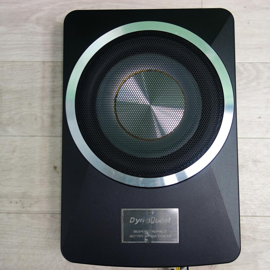 *送料無料*☆DynaQuest オートバックス 20cm SuperSlimActiveSubwoofer サブウーファー サブウーハー DQC-800B 現状品☆ : ガレージゲット ...