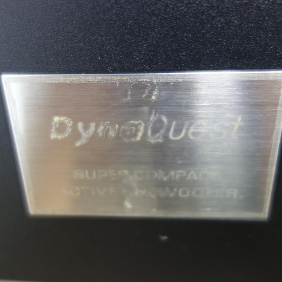 *送料無料*☆DynaQuest オートバックス 20cm SuperSlimActiveSubwoofer サブウーファー サブウーハー DQC-800B 現状品☆ : ガレージゲット ...