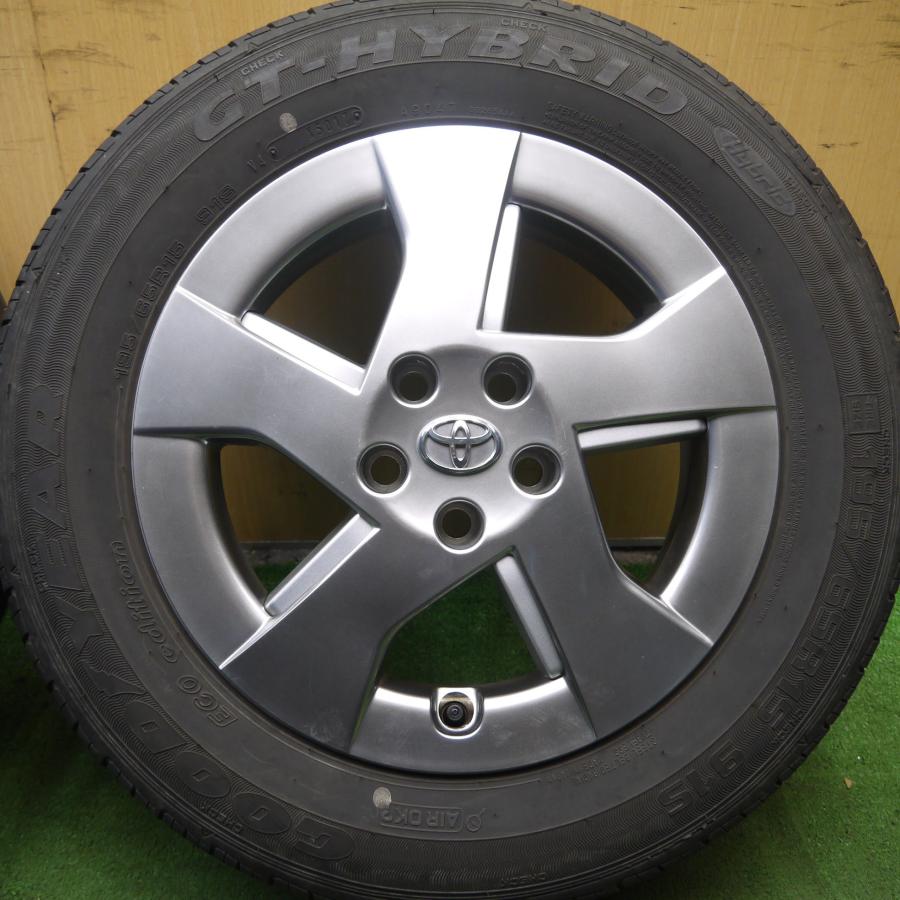[送料無料]4本価格★トヨタ 30系 プリウス 純正 195/65R15 グッドイヤー GT-HYBRID 15インチ PCD100/5H★3090401Hノ : ガレージゲット ヤフー ...