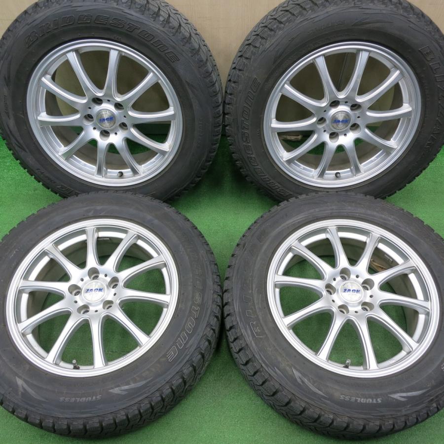 [送料無料] 4本価格★スタッドレス 225/65R17 ブリヂストン ブリザック DM-V1 ZACK JP-102 MONZA ザック 17インチ PCD114.3/5H ...