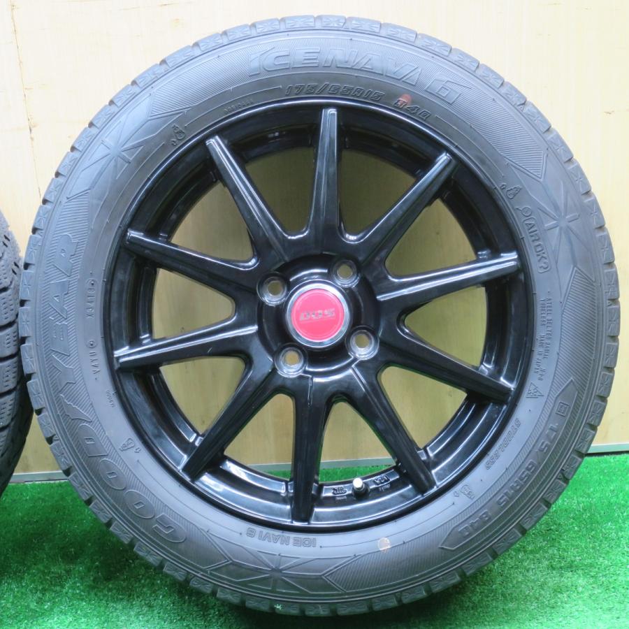 4本価格★スタッドレス 175/65R15 グッドイヤー アイスナビ6 D.O.S. DOS 15インチ PCD100/4H★5102102NJス : ガレージゲット ヤフーショッピング店 ...