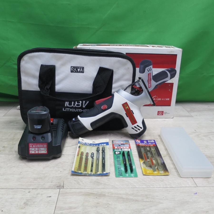 [送料無料] 付属品多数!バッテリー2個☆SK11 充電 マルチソー 10.8V SMS-108V-13Li 充電器 ケース 箱 付き 電動 工具☆ : ガレージゲット ヤフーショッピング店 ...