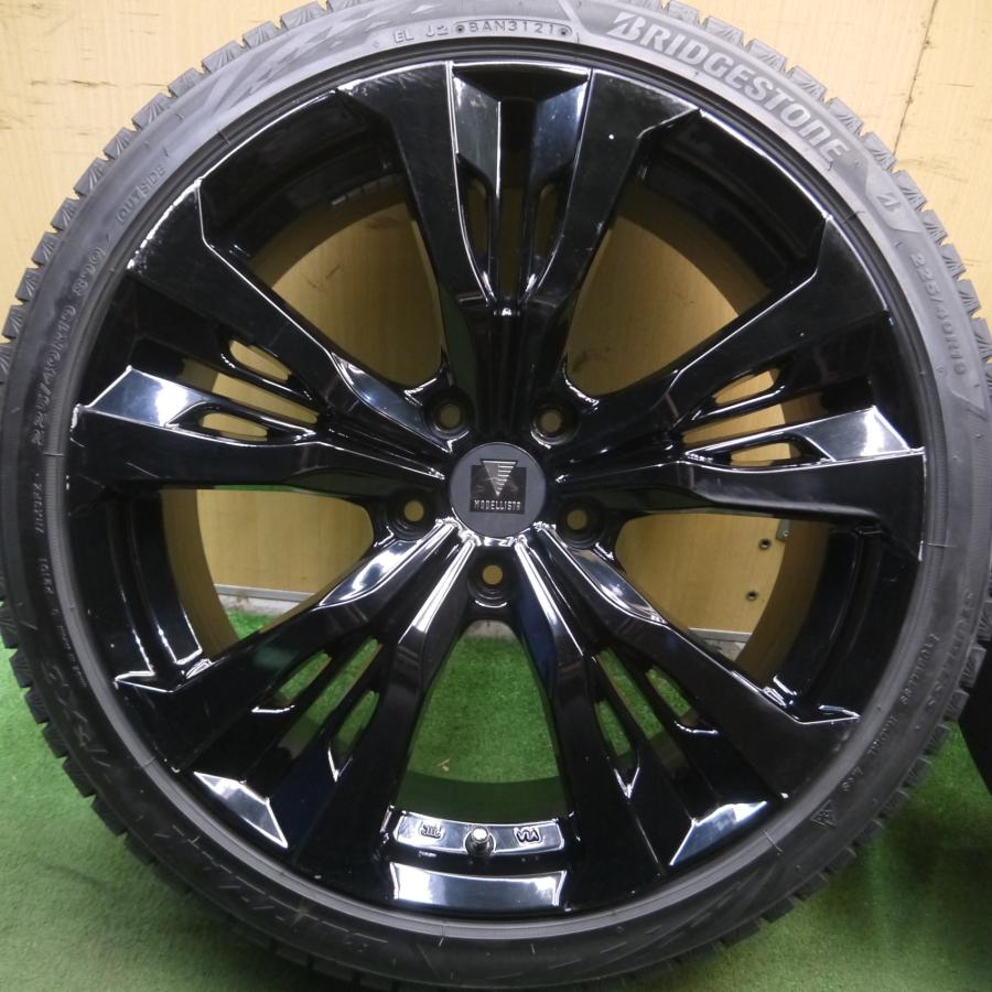 *送料無料*バリ溝！21年！9分★トヨタ 220系 クラウン 純正 MODELLISTA WingDancer X 225/40R19 スタッドレス VRX3 モデリスタ PCD114.3 ...