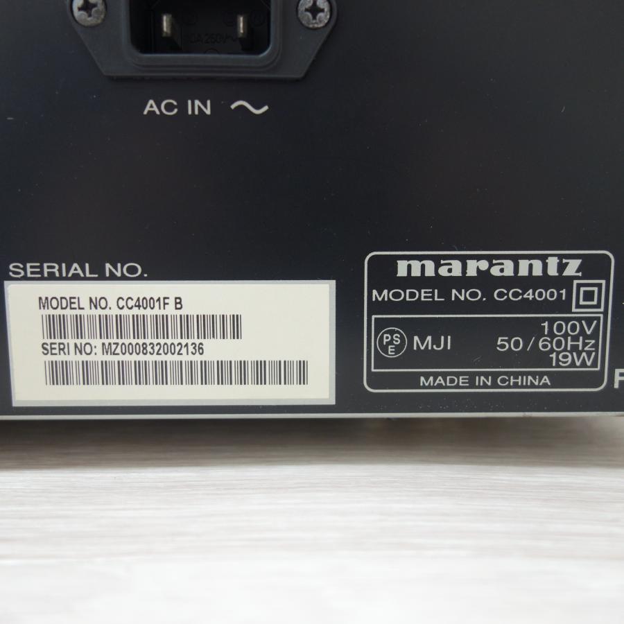 [送料無料] ☆marantz マランツ 5ディスク CD チェンジャー CC4001 CDプレーヤー オーディオ機器 現状品☆ : ガレージ ...