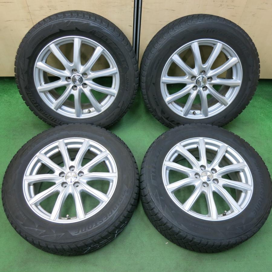 [送料無料] キレイ★スバル XV 等 225/60R17 スタッドレス ブリヂストン ブリザック DM-V2 JOKER ジョーカー 17インチ PCD100/5H★4112904SYス ...