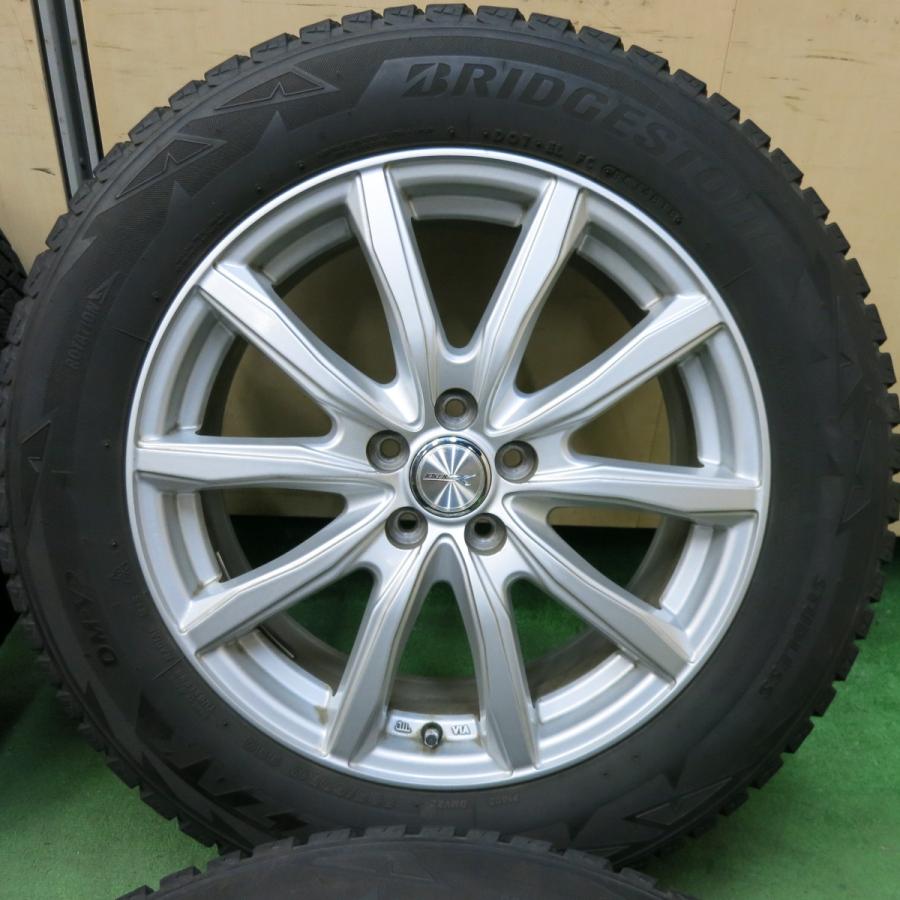 [送料無料] キレイ★スバル XV 等 225/60R17 スタッドレス ブリヂストン ブリザック DM-V2 JOKER ジョーカー 17インチ PCD100/5H★4112904SYス ...