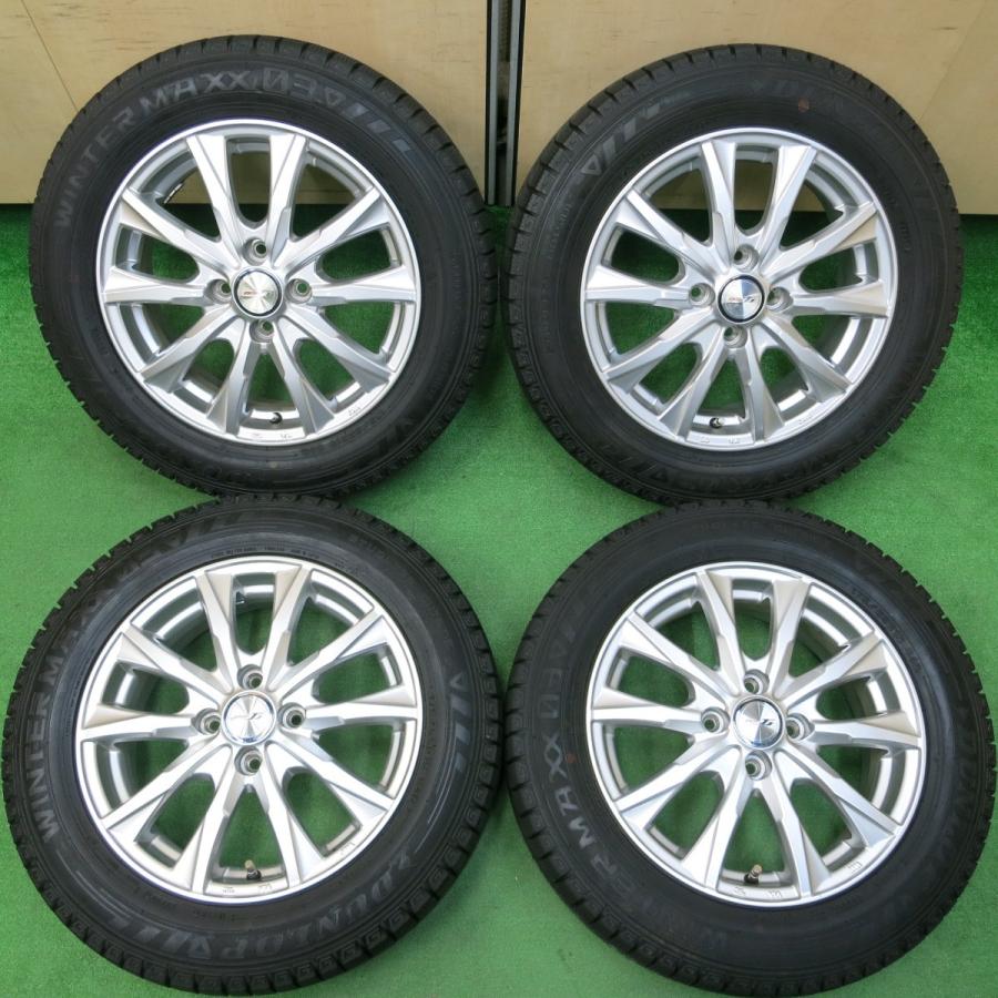 *送料無料*バリ溝！20年！キレイ！ほぼ10分★スタッドレス 175/65R15 ダンロップ ウインターマックス03 JOKER ジョーカー ...