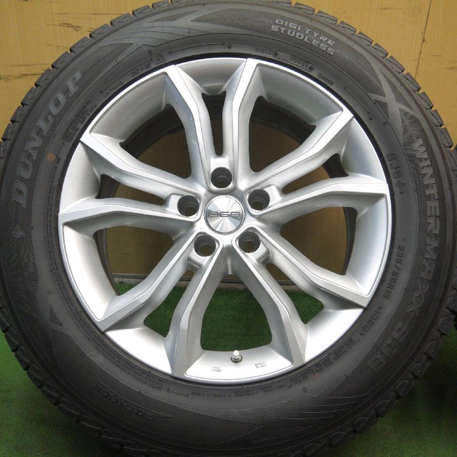 バリ溝！21年！キレイ！9.5分★235/65R18 スタッドレス AGA ダンロップ ウインターマックス SJ8 18インチ PCD114.3★3080802Hス : ガレージゲット ヤフー ...